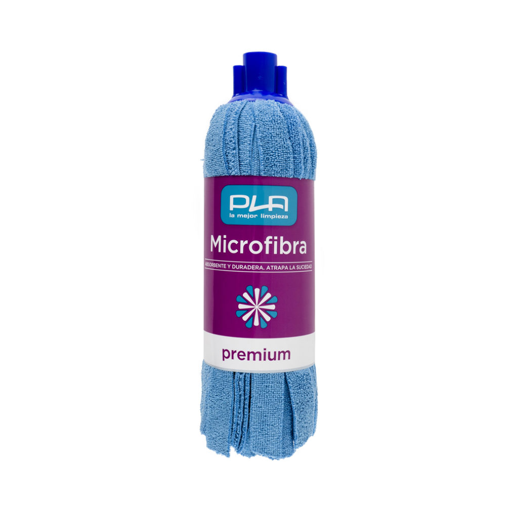 Microfiber Premium Strip Mop – Blue 160gr. - PLA